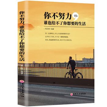 你不努力，谁也给不了你想要的生活 抖音畅销书万千读者推荐青少年青春励志书籍  致一直奋斗的你