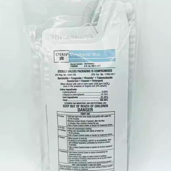 爱福诺实验耗材 Steris Vesphene III无菌碱酚消毒剂三代 1S2029 高pH清洁 59.1ml/袋，3袋/包 1S2029 ...