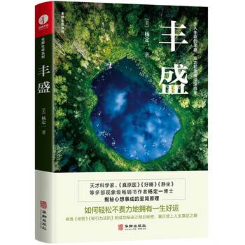 丰盛 杨定一 精装+彩印  简体中文版图书（步入生命的丰盛，成功和幸福滚滚而来）