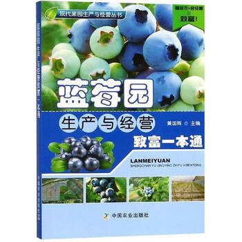 蓝莓园生产与经营致富一本通 黄国辉  书籍