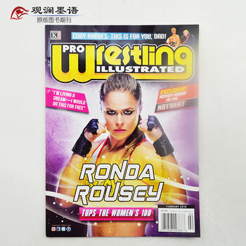 Pro Wrestling Illustrated 美国职业搏斗摔角杂志 2019年2月 体育运动