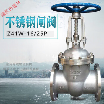 Z41W-16P/R 不锈钢304/316法兰闸阀手动明杆法兰闸板阀DN15-DN300 【316材质】DN80【图片 价格 品牌 报价】-京东
