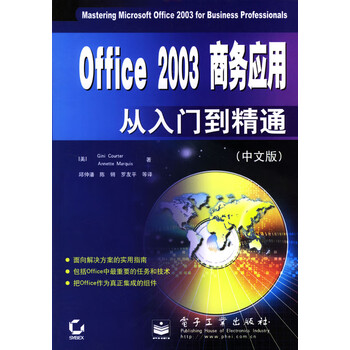 Office 2003商务应用从入门到精通(中文版)【正版图书】