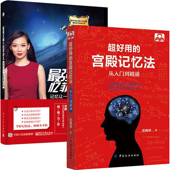 超好用的宫殿记忆法+忆菲冲天 全2册 记忆宫殿打造方法技巧 脑力开发逻辑思维训练培训 记忆术