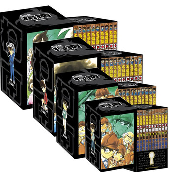 【单选套装】名侦探柯南1-9辑 1-90卷共90册 礼盒装日本悬疑推理漫画 青山刚昌 长春出版社 名侦探柯南5-8辑 41-80