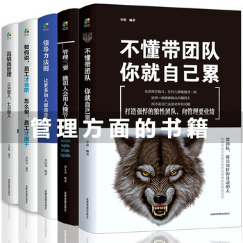全5册 企业管理类书籍 不懂带团队你就自己累 执行力 人力资源 管理学 领导力团队管理书 书籍