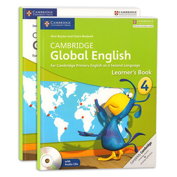 剑桥教材Cambridge Global English 4级别套装 主课本+练习册