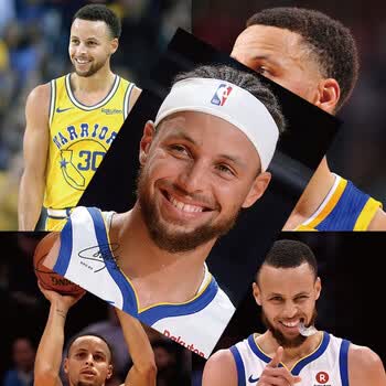 科比布莱恩特库里詹姆斯明信片NBA湖人队球星周边卡贴小贴纸周边 库里海报(8张随机)