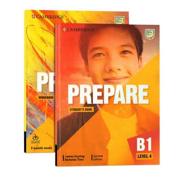 剑桥KET/PET/FCE考试教材Prepare4级别套装 主课本+练习册 英文原版