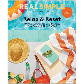 【单期可选】Real Simple 简单生活 2019/20/21年月刊 美国家庭生活女性时尚杂志 2021年8月刊
