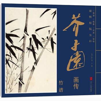 康熙原版全彩 芥子园画传 竹谱