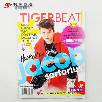Tiger Beat 虎派 2019年1/2月合刊 美国青少年娱乐偶像时尚杂志