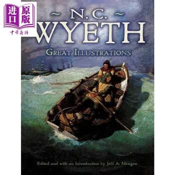 Great Illustrations 进口艺术 N.C.怀斯的伟大插图