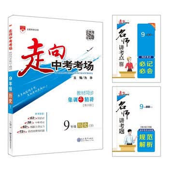 走向中考考场 九年级历史下适用于2022春 考点精讲、名师考题