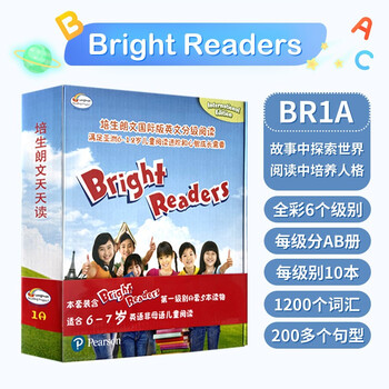 英文原版儿童读物朗文Bright Readers少儿英文分级阅读绘本 level 1A