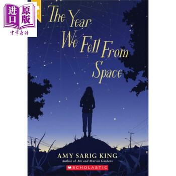 我们从太空坠落的那一年 英文原版 The Year We Fell From Space Scholastic Gold Amy Sarig King