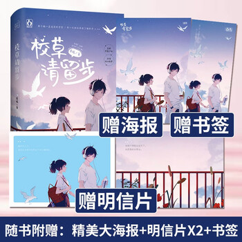 正版 校草请留步 夏栀作品 魅丽花火青春校园言情小说文冰山校草vs低情商学霸