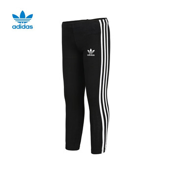阿迪达斯 （adidas）三叶草LEGGINGS打底裤 H25256 116【图片 价格 品牌 报价】-京东
