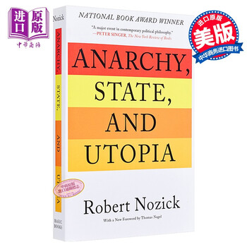 无政府 国家和乌托邦 英文原版 Anarchy State Utopia Robert Nozick
