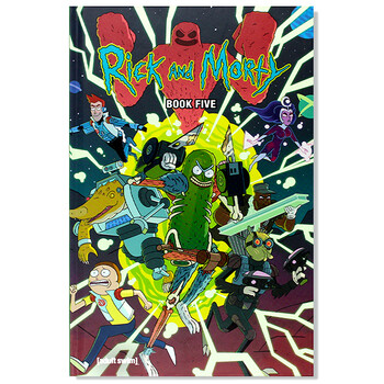 Rick and Morty Book Five瑞克和莫蒂 第五部 动漫漫画图书 精装长条开本 英文原版