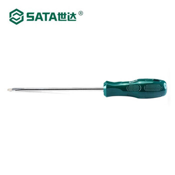 【世达A系列一字形螺丝批3.2x200MM 62205】世达（SATA）A系列一字形螺丝批3.2x200MM62205-梅花小起子工业级工具 ...