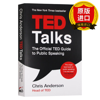 TED官方版演讲指南 英文原版 TED Talks 演讲的力量 克里斯安德森