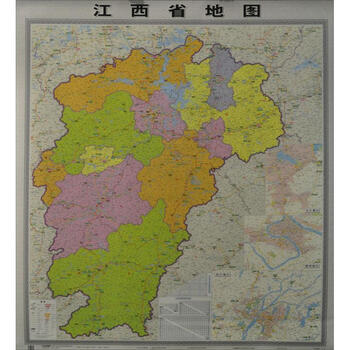江西省无缝双全挂图(全新升级版)
