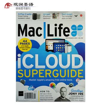Mac Life N.158 苹果生活电子科技杂志 2019年9月 美国电子产品杂志