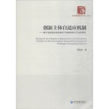 创新主体自适应机制 邓龙安  书籍
