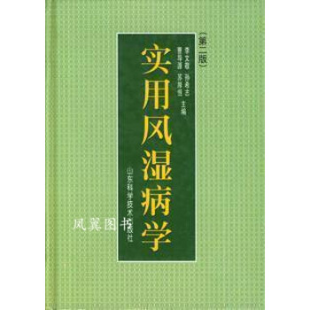 实用风湿病学第二版 李文敬 山东科学技术出版社