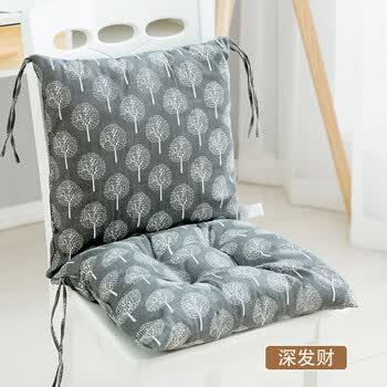 屁股垫办公室久坐学生宿舍椅子坐垫背垫一体靠背带靠垫连体座垫屁股屁垫 深发财