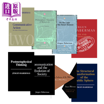 哈贝马斯作品8本套 英文原版 Jurgen Habermas