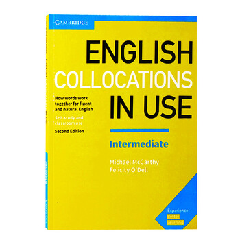 【中图原版】剑桥中级英文原版常用搭配第二版中级