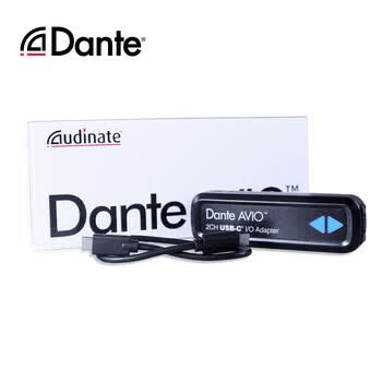 锐丰（LAX） Dante AVIO USBC I/O 2输入2输出 模拟音频转Dante声卡适配器【图片 价格 品牌 报价】-京东