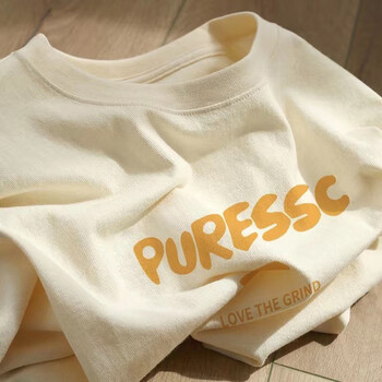 乔诗彤 2023年春夏新款宽松纯棉趣味印花短袖T恤女 黄色（puressc） XL130-150斤【图片 价格 品牌 报价】-京东