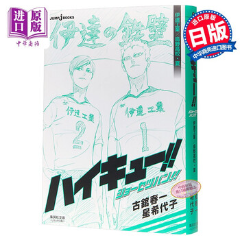 排球少年!! 小说版 伊达工业/野鸟高校篇 日文原版 ハイキュー!!ショーセツバン!!伊達工業編