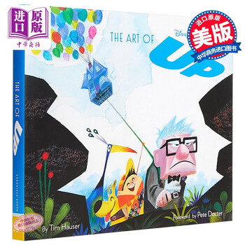 飞屋环游记设定集 英文原版 电影设定集 画册 The Art of Up 精装