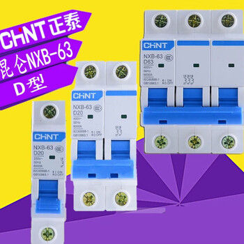NXB-63 125 D型1P 2P 3P 4P/D D16A D32A D40A D63 2P 3A【图片 价格 品牌 报价】-京东