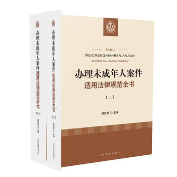 办理未成年人案件适用法律规范全书 颜茂昆  书籍