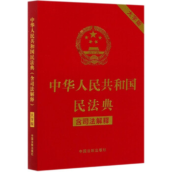 中华人民共和国民法典(含司法解释大字版)