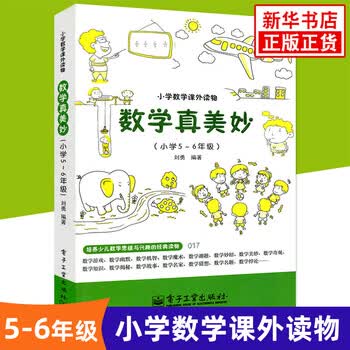 数学真美妙 小学生5-6年级数学课外读物数学思维训练数学科普书数学阅读课外书 强化数学思维训练培养数学兴趣