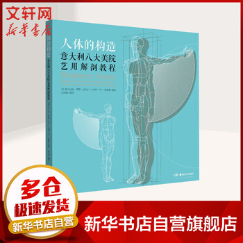 人体的构造:意大利八大美院艺用解剖教程