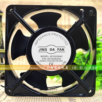 原装京达 距轴流 风 JD12038AC 220V 12cm厘米12038 散热风扇 滚珠轴承【图片 价格 品牌 报价】-京东