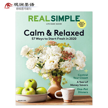 Real Simple 简单生活 2020年1月 美国家庭生活女性时尚杂志
