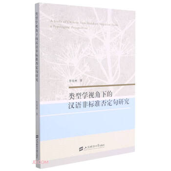 类型学视角下的汉语非标准否定句研究