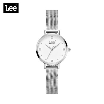 【LeeLEF-F206ASDS-7S】LEE 手表女简约优雅女表时尚通勤米兰编织钢带学生石英女士手表 LEF-F206ASDS-7S【行情 ...