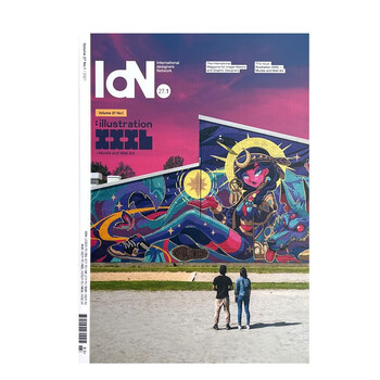 IdN 综合艺术设计杂志 中国香港英文版 No：V27N1 遍墙作画 涂鸦 插画绘画