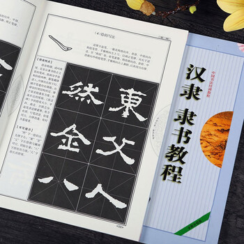 汉隶隶书教程《张迁碑》中国书法培训教程 初学隶书书法毛笔练字帖米字格教材 笔画部首结构讲解 崇文书局