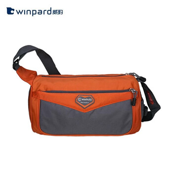 威豹（WINPARD）WINPARD/威豹男女户外运动单肩斜挎背包轻便可折叠旅游包旅行袋 桔色 4216 小【图片 价格 品牌 报价】-京东