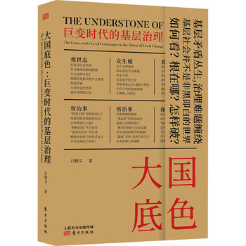 大国底色 巨变时代的基层治理 吕德文  书籍